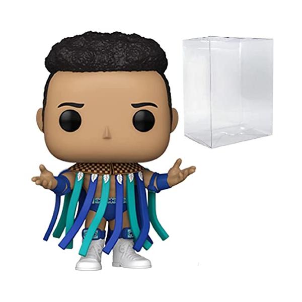 WWE フィギュア アメリカ直輸入 人形 プロレス 大人気  STL243186 POP WWE: Rocky Maivia (The Rick 1996) Funko Vinyl Figure (Bundled with Compatib...