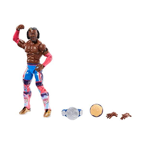 WWE フィギュア アメリカ直輸入 人形 プロレス 大人気  GKY12 WWE Mattel Kofi Kingston Elite Series #78 Deluxe Action Figure with Realistic Facia...