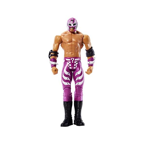 WWE フィギュア アメリカ直輸入 人形 プロレス 大人気  HDD29 Mattel WWE Basic Action Figure, Rey Mysterio, Posable 6-inch Collectible for Ages 6...