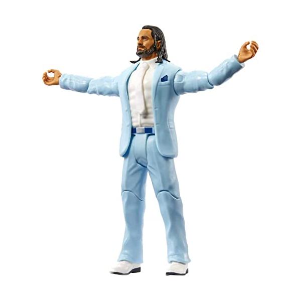 WWE フィギュア アメリカ直輸入 人形 プロレス 大人気  HDD39 Mattel WWE Basic Action Figure, Seth Rollins, Posable 6-inch Collectible for Ages 6...