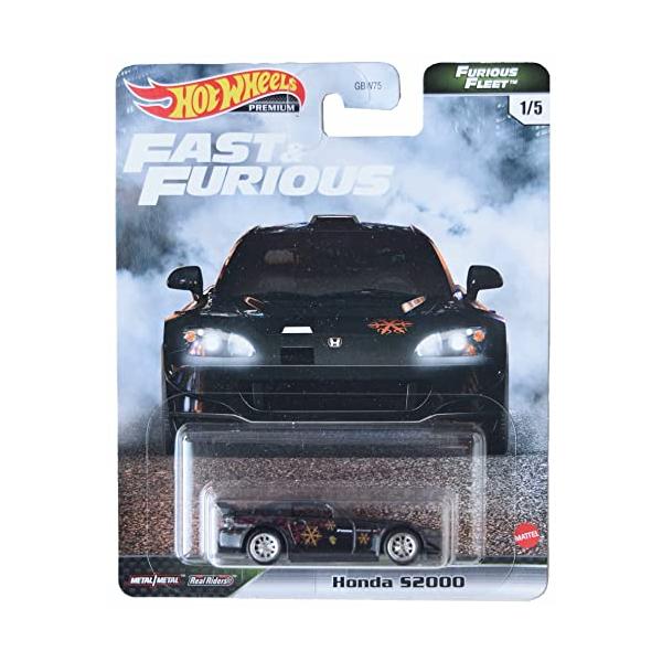 ホットウィール マテル ミニカー ホットウイール Honda S2000 Hot Wheels Fast &amp; Furious Honda S2000, Furious Fleet 1/5海外限定品を迅速輸入！5〜15営業日にて発送し...