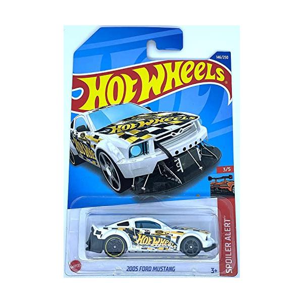 ホットウィール マテル ミニカー ホットウイール HCX88-M7C5 Hot Wheels 2022-2005 Ford Mustang - White - Spoiler Alert - 3/5海外限定品を迅速輸入！5〜15営業日にて発...