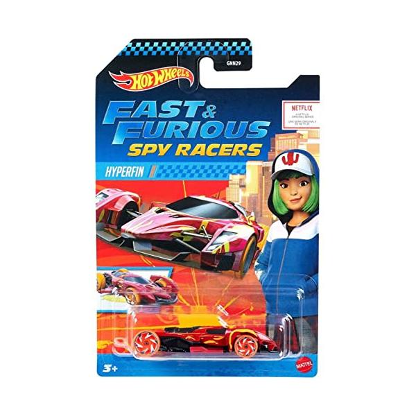 ホットウィール マテル ミニカー ホットウイール  DieCast Hot Wheels Hyperfin (Red), Fast &amp; Furious Spy Racers海外限定品を迅速輸入！5〜15営業日にて発送します。商品名（...