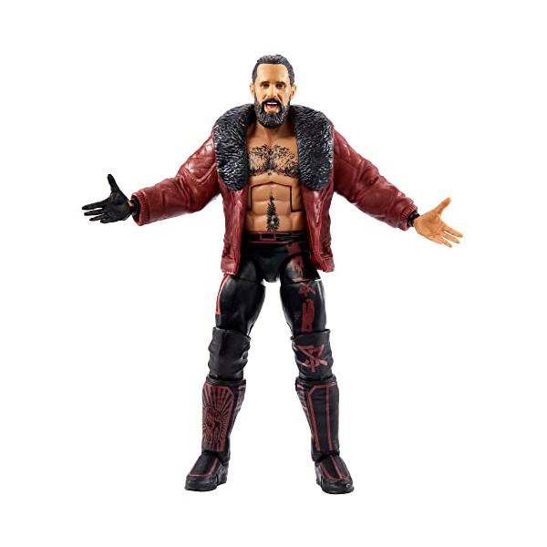 WWE フィギュア アメリカ直輸入 人形 プロレス 大人気  HDF21 Mattel WWE Elite Collection Action Figure Seth Rollins 6-inch Posable Collectible f...