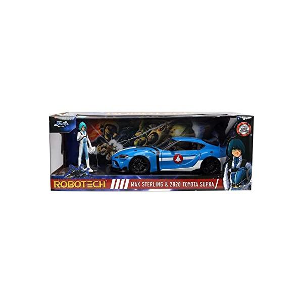 ジャダトイズ ミニカー ダイキャスト アメリカ 33676 Jada Toys Robotech 1:24 2020 Toyota Supra Die-cast Car w/ 2.75" Max Sterling Figure, Toys ...
