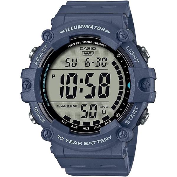 腕時計 カシオ メンズ 逆輸入 日本 メイドインジャパン アメリカ アウトドアウォッチ特集 AE1500WH-2AV Casio Illuminator 10-Year Battery 100M Water Resistant LED Ba...