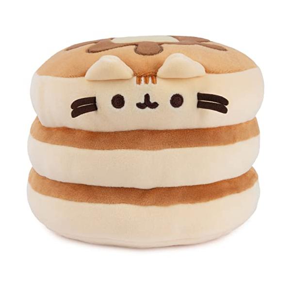 ガンド GUND ぬいぐるみ リアル お世話 かわいい 6066133 GUND Pusheen The Cat Pancake Squisheen Plush, Squishy Toy Stuffed Animal for Ages 8 ...