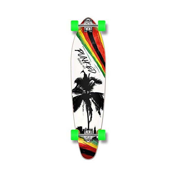 ロングスケートボード スケボー 海外モデル 直輸入 GCKT060 Yocaher Longboard Skateboard Complete Kicktail Cruiser 40" x 10" w/Premium Black Grip ...