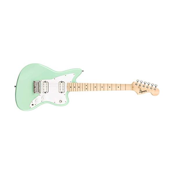 フェンダー エレキギター 海外直輸入 0370125557 Squier Mini Jazzmaster Electric Guitar, with 2-Year Warranty, Surf Green, Maple Fingerboar...