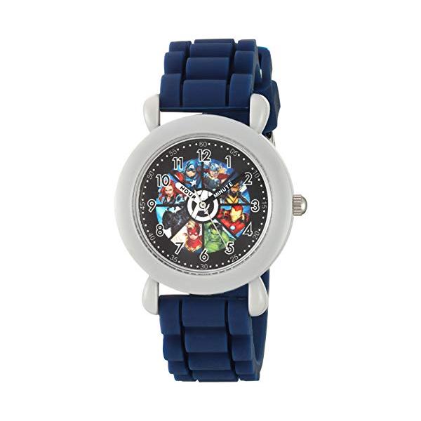 腕時計 マーベルコミック アメコミ キッズ WMA000388 Marvel Captain America Watch for Boys Ages 3?7 ? Featuring Superhero Easy-Read Dial Dial...