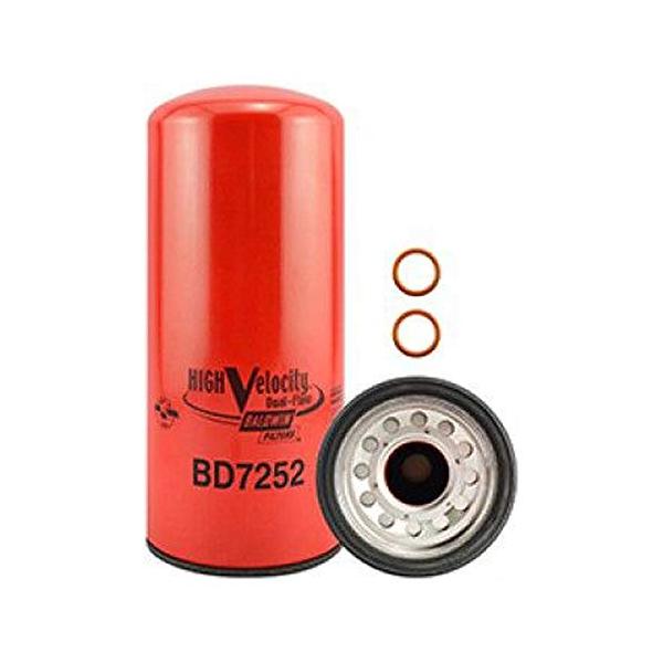 自動車パーツ 海外社外品 修理部品 BD7252 Oil Fltr, Spin-On, High Velocity, Dual-Flow海外限定品を迅速輸入！5〜15営業日にて発送します。商品名（自動翻訳）：オイルフィルター、スピンオン、高...