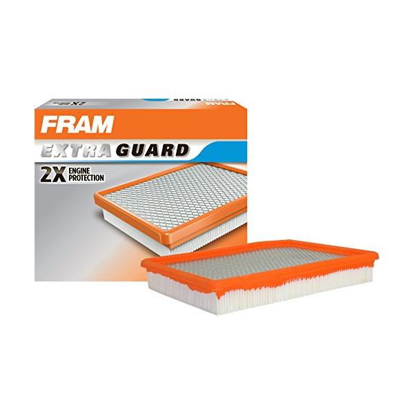 自動車パーツ 海外社外品 修理部品 CA8754 FRAM Extra Guard CA8754 Replacement Engine Air Filter for Select Buick, Chevrolet, Oldsmobile, ...