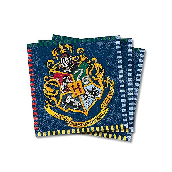 ハリー・ポッター アメリカ直輸入 おもちゃ 玩具 Harry Potter ハリポタ WIZARDING WORLD 59102 Enchanting Multicolor Harry Potter Luncheon Paper Napki...