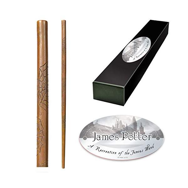 ハリー・ポッター アメリカ直輸入 おもちゃ 玩具 Harry Potter ハリポタ WIZARDING WORLD 31828 The Noble Collection - James Potter Character Wand - 15...