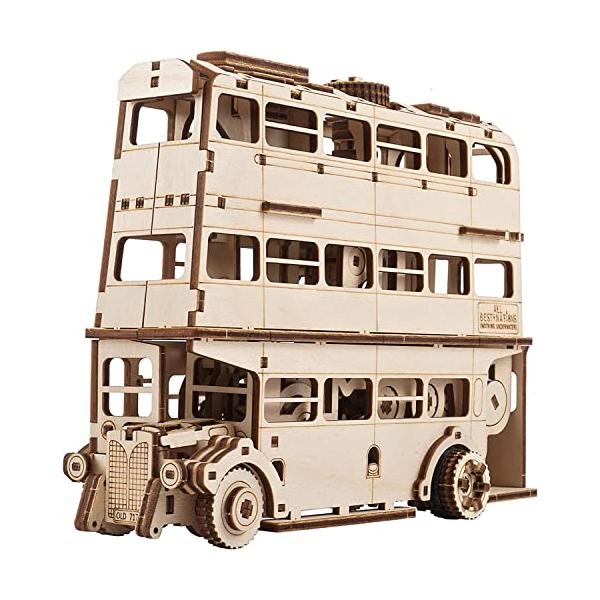 ハリー・ポッター アメリカ直輸入 おもちゃ 玩具 Harry Potter ハリポタ WIZARDING WORLD The Knight Bus UGEARS Wooden 3D Puzzles for Adults - Harry Po...