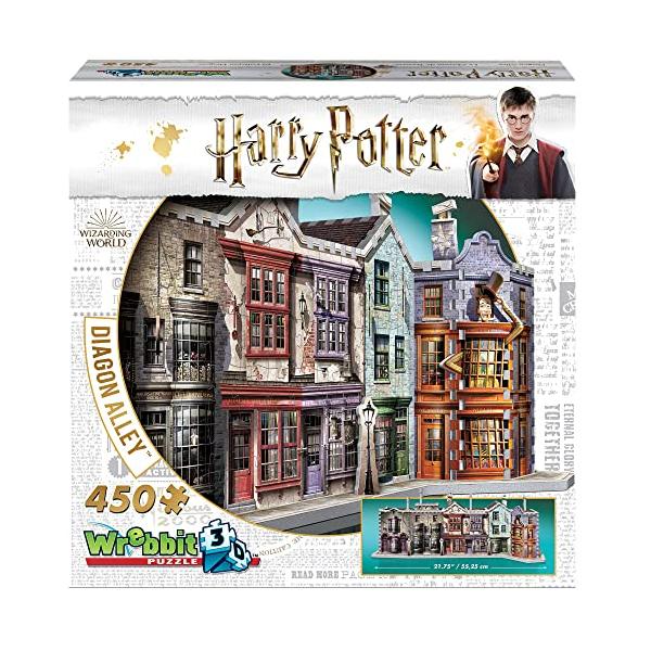 ハリー・ポッター アメリカ直輸入 おもちゃ 玩具 Harry Potter ハリポタ WIZARDING WORLD W3D-1010 Wrebbit3D Harry Potter 3D Puzzle Model of Diagon All...