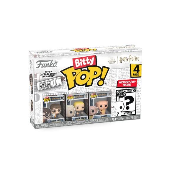 ハリー・ポッター アメリカ直輸入 おもちゃ 玩具 Harry Potter ハリポタ WIZARDING WORLD 71315 Funko Bitty POP! HP - Harry in Robe with Scarf, 4-Pack ...