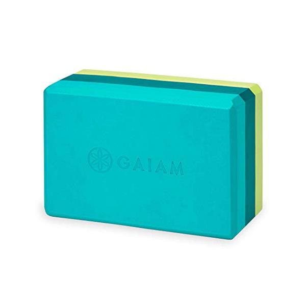 ヨガブロック フィットネス 05-62207 Gaiam Yoga Block - Supportive Latex-Free Eva Foam - Soft Non-Slip Surface With Beveled Edges For ...