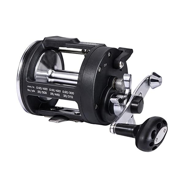 リール 釣り道具 フィッシング 海外直輸入 YJTSSDL4000-R-US Sougayilang Trolling Reel, Level Wind Fishing Reel, Conventional Reel for Salmon-...