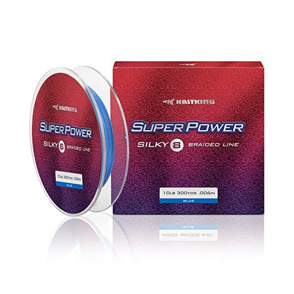 リール キャストキング 釣り道具 フィッシング 海外直輸入  KastKing Superpower Silky8 Braided Fishing Line, Blue, 8 Strands, 30 LB, 150 Yds海外限定品を迅速輸...