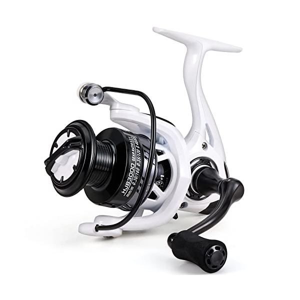 リール 釣り道具 フィッシング 海外直輸入 HJB30-W Sougayilang Fishing Reel, Ultralight Spinning Reel with Aluminum Spool, 5.2:1 High Speed S...