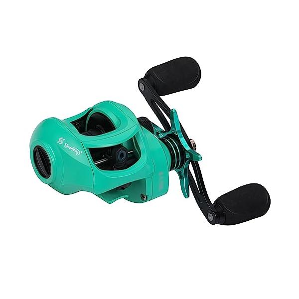 リール 釣り道具 フィッシング 海外直輸入 SETL Sougayilang Baitcasting Fishing Reel with 9 + 1 Anti-Reverse Ball Bearings, 8.1:1 High-Speed ...