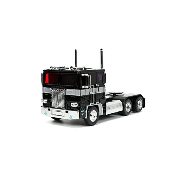 ジャダトイズ ミニカー ダイキャスト アメリカ 33490 Jada Toys Transformers G1 1:24 Nemesis Prime Die-cast Car, Toys for Kids and Adults, Black...