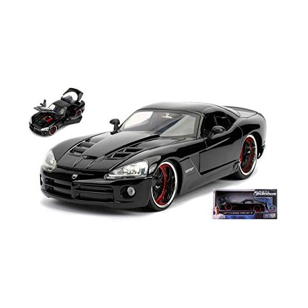 ジャダトイズ ミニカー ダイキャスト アメリカ YX01-4632 Jada Toys Scale Model Compatible with LETTY'S Dodge Viper SRT-10 Fast &amp; Furious Bl...