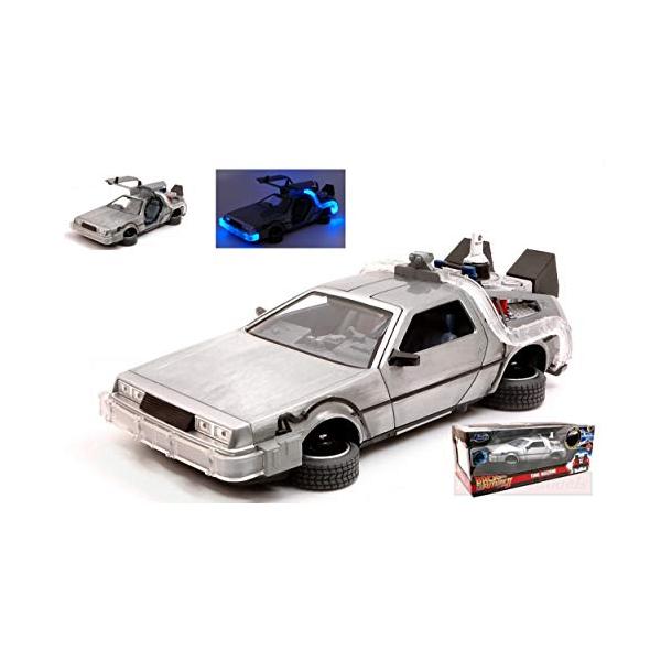 ジャダトイズ ミニカー ダイキャスト アメリカ JADA31468 Jada Toys Scale Model Compatible with DE LOREAN Back to The Future II Flying Version &...