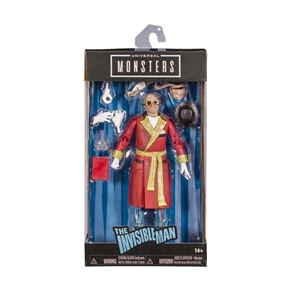 ジャダトイズ ミニカー ダイキャスト アメリカ 33776 Universal Monsters 6" Invisible Man Action Figure, Toys for Kids and Adults海外限定品を迅速輸入！5〜15...
