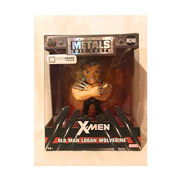 ジャダトイズ ミニカー ダイキャスト アメリカ 80329A002AUS Jada Die-Cast Metal Old Man Logan Wolverine M240 LootCrate Exclusive Figure海外限定品を迅速...