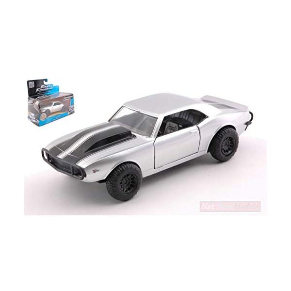 ジャダトイズ ミニカー ダイキャスト アメリカ JADA97186 Jada Toys JADA97186 ROMAN'S Chevy Camaro Fast &amp; Furious 7 Silver 1:32 DIE CAST kom...