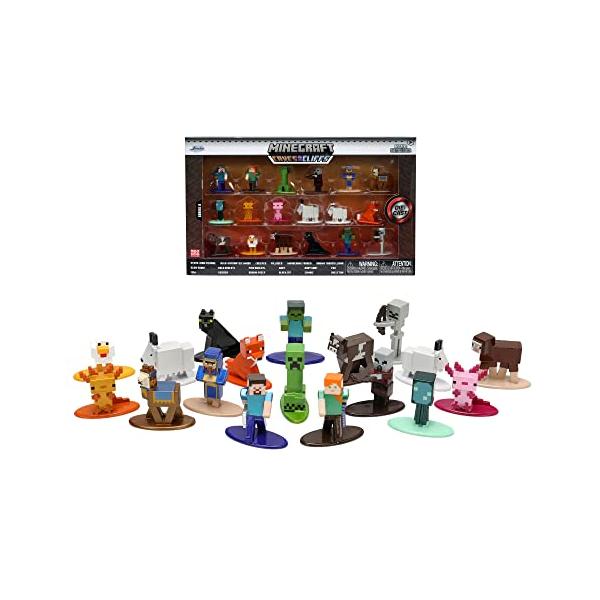 ジャダトイズ ミニカー ダイキャスト アメリカ 9333694314R00 Nano Figures - Minecraft Multi Pack Wave 8 Caves and Cliffs - 1.65In, 253265008, M...