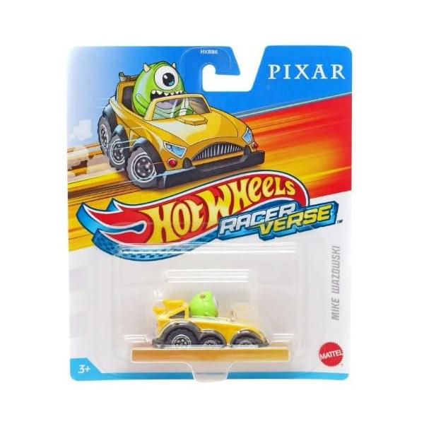 ホットウィール マテル ミニカー ホットウイール 194735919109 Hot Wheels RacerVerse Car: Mike Wazowski (Monsters Inc.) - Green, 6.5 Inches, Unis...