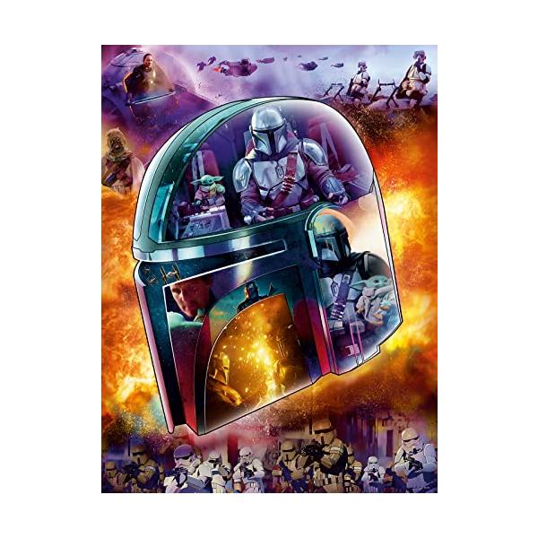 ジグソーパズル 海外製 アメリカ 16917 Ravensburger Star Wars The Mandalorian: Helmet 770 Piece Large Format Jigsaw Puzzle for Adults - ...