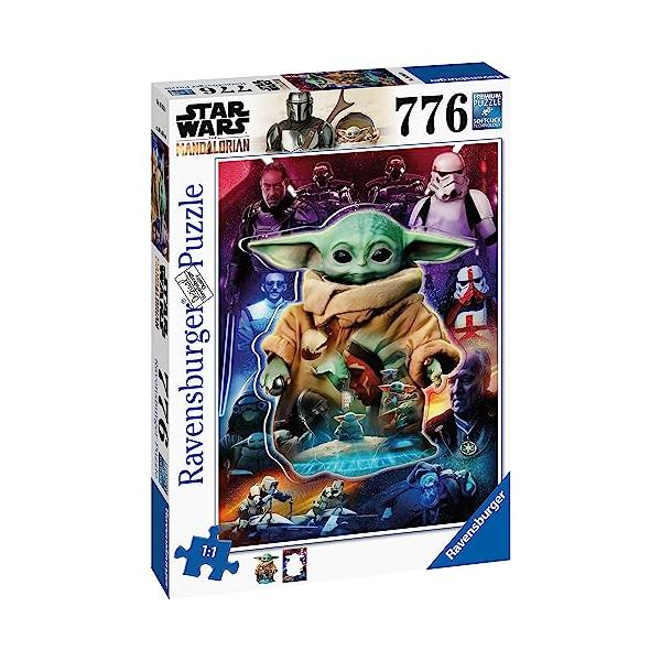 ジグソーパズル 海外製 アメリカ 16916 Ravensburger Star Wars The Mandalorian: Grogu's Journey 776 Piece Large Format Jigsaw Puzzle for ...