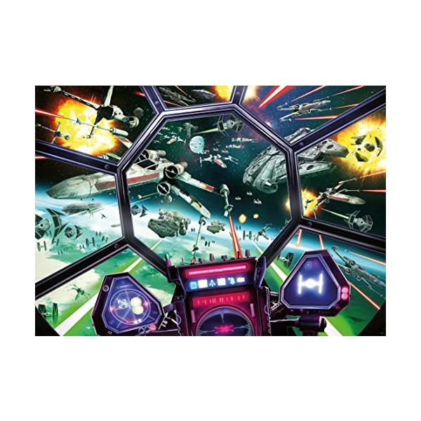 ジグソーパズル 海外製 アメリカ 16920 Ravensburger Star Wars: TIE Fighter Cockpit 1000 Piece Jigsaw Puzzle for Adults - 16920 - Every P...