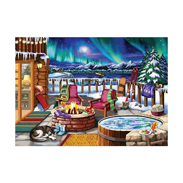 ジグソーパズル 海外製 アメリカ 16791 Ravensburger - Northern Lights - 500 Piece Large Format Jigsaw Puzzle - Stunning, Bold, Vivid Ima...