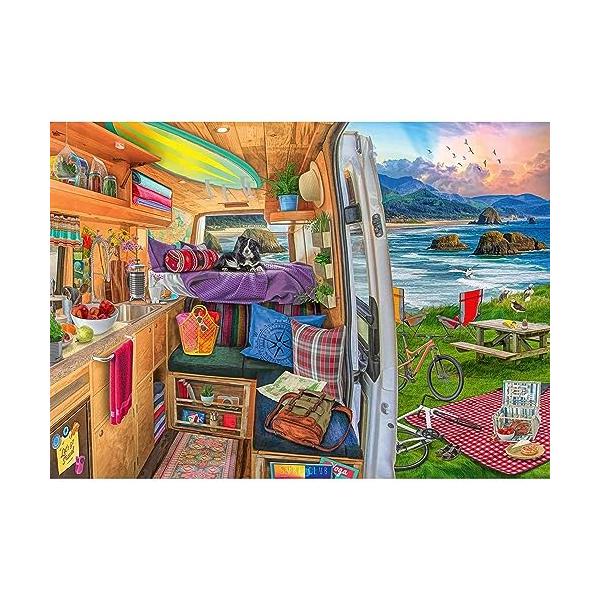 ジグソーパズル 海外製 アメリカ 17473 Ravensburger - Rig Views - 500 Piece Large Format Jigsaw Puzzle - Stunning Imagery - Bold Colors ...