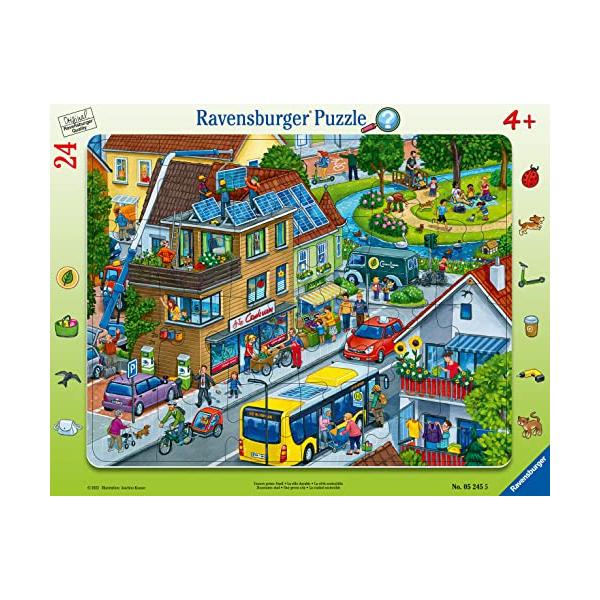 ジグソーパズル 海外製 アメリカ 05245 Ravensburger Our Green City 24 Piece Frame Puzzle for Kids 4+海外限定品を迅速輸入！5〜15営業日にて発送します。商品名（自動翻訳）：...