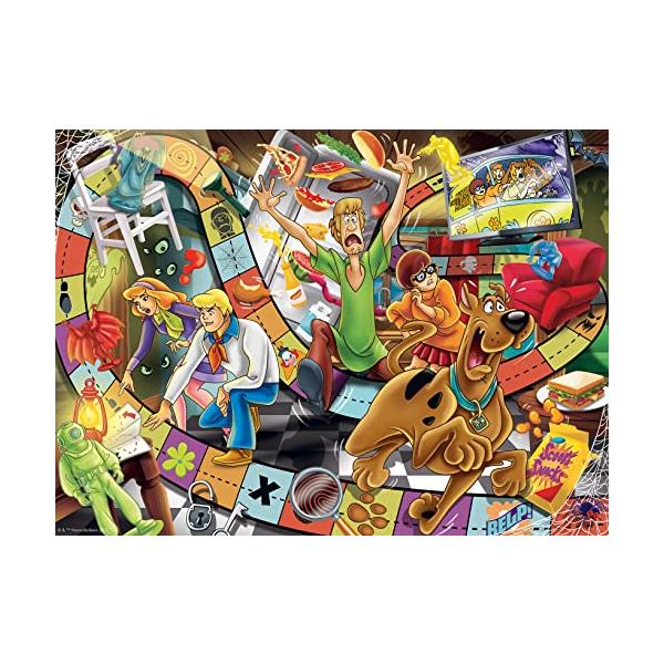 ジグソーパズル 海外製 アメリカ 4005556132805 Ravensburger Scooby Doo: Haunted Game 200 Piece XXL Jigsaw Puzzle for Kids | Unique and I...