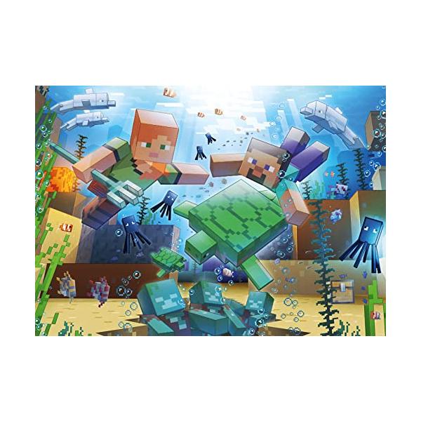ジグソーパズル 海外製 アメリカ 17187 Ravensburger Minecraft Mosaic - 1000 Piece Jigsaw Puzzle for Kids and Adults | Unique Softclick T...