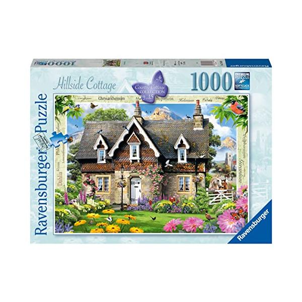ジグソーパズル 海外製 アメリカ 17489 Ravensburger Country Cottage Collection No.15 Hillside Cottage 1000 Piece Jigsaw Puzzles for Adul...