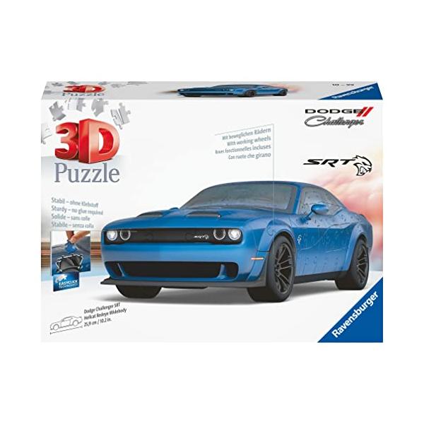 ジグソーパズル 海外製 アメリカ 11283 Ravensburger Dodge Challenger SRT? Hellcat Redeye Widebody 108 Piece 3D Jigsaw Puzzle for Kids an...
