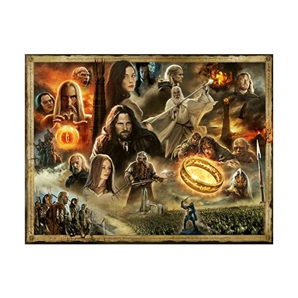 ジグソーパズル 海外製 アメリカ 4005556172948 Ravensburger - Lord of The Rings: The Two Towers - 2000 Piece Jigsaw Puzzle - Stunning Im...