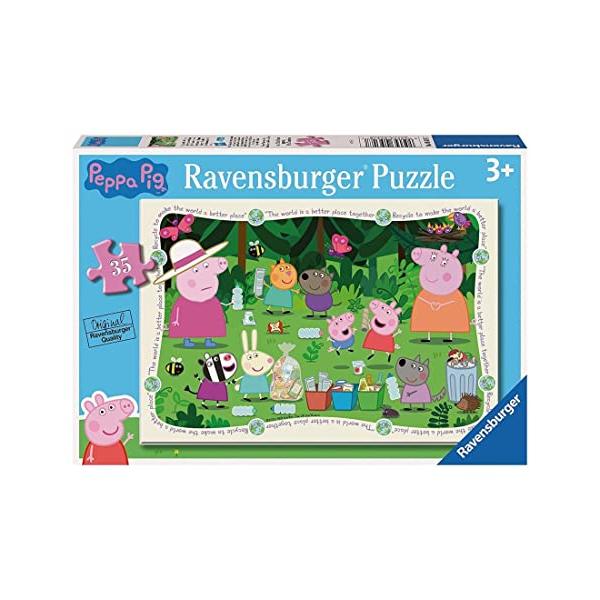 ジグソーパズル 海外製 アメリカ 5618 Ravensburger Peppa Pig Jigsaw Puzzles for Children Age 3 Years Up-35 Pieces - Educational Toys for...