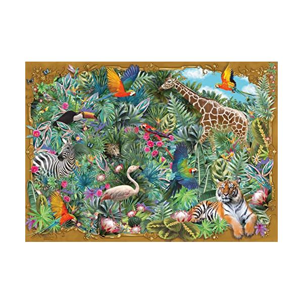 ジグソーパズル 海外製 アメリカ 4005556168279 Ravensburger Exotic Escape Jigsaw Puzzle - 1000 Unique Pieces with Softclick Technology |...