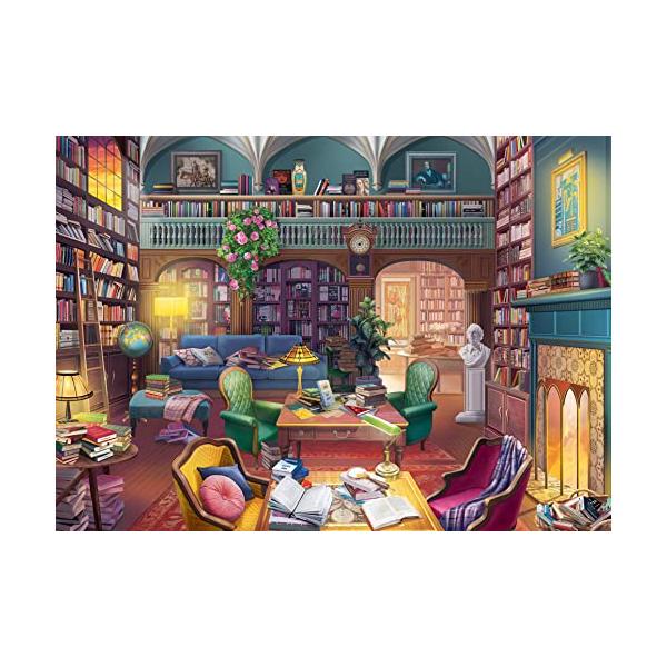 ジグソーパズル 海外製 アメリカ 17459 Ravensburger - Dream Library - 500 Piece Large Format Jigsaw Puzzle - Beautiful Colors and Intric...
