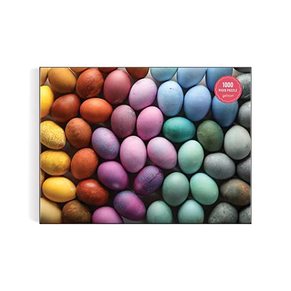 ジグソーパズル 海外製 アメリカ 9780735378155 Galison Prismatic Dyed Easter Eggs ? 1000 Piece Puzzle Fun and Challenging Activity with ...