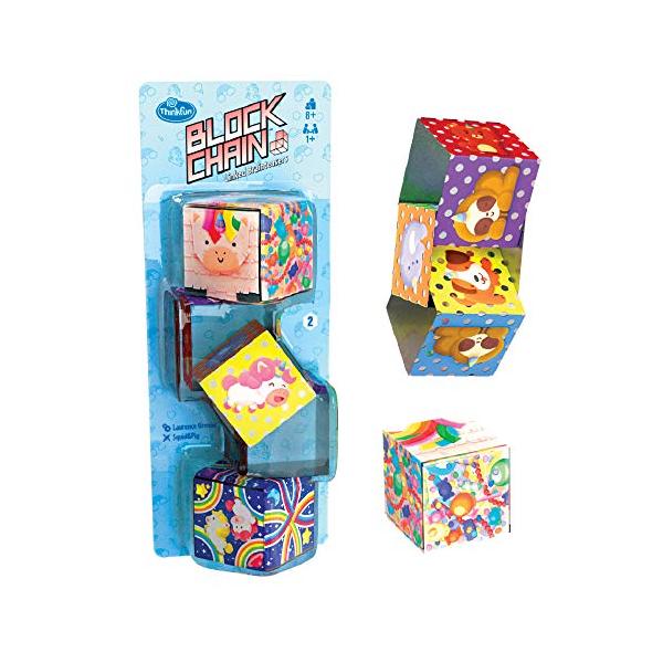 ジグソーパズル 海外製 アメリカ 76426 ThinkFun Ravensburger Blockchain (Unicorns) STEM Toy and Logic Game for Boys and Girls Age 8 and ...